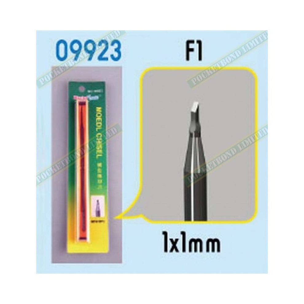 09923 Trumpeter Tools Model Chisel F1 (1x1mm) – ProScale Paints