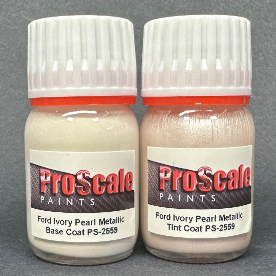 Ford Ivory Pearl Metallic (30ml x 2) – ProScale Paints