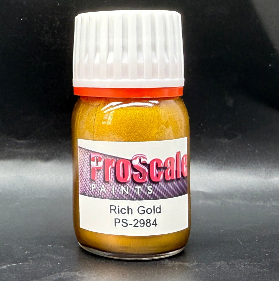 ProScale Metallics - Rich Gold (30ml) – ProScale Paints